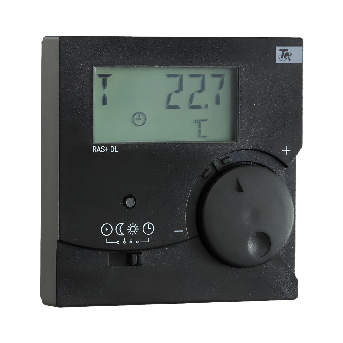 > SSP | Raumsensor RAS+ DL mit Fernanzeige, Schwarz, 92,40